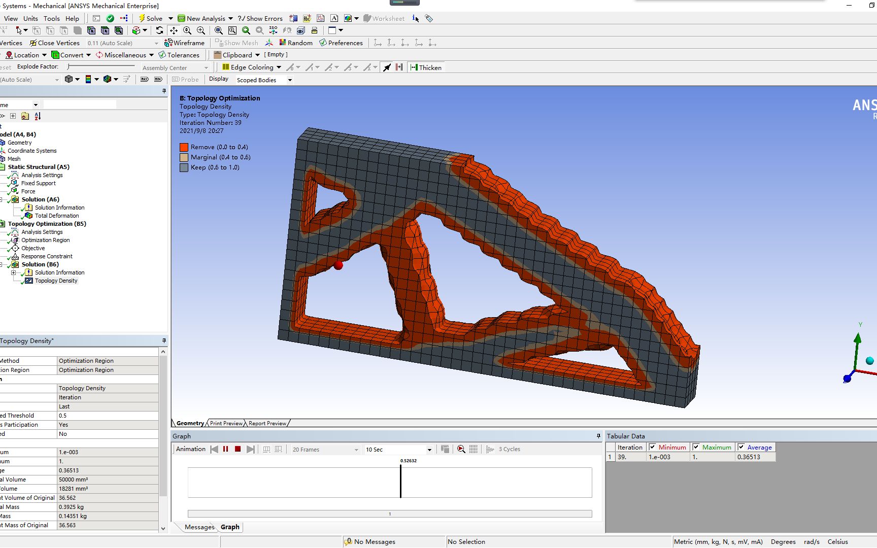 ANSYS Workbench拓扑优化示例