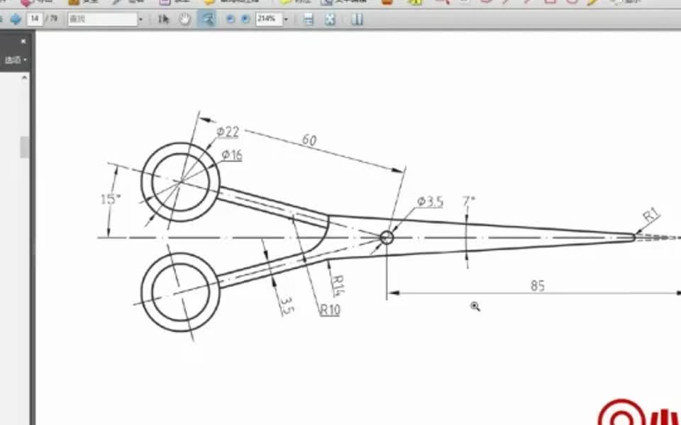 CAD教程-利用CAD夹点编辑高效出图
