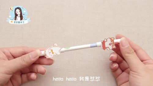 身边的材料自制双头笔刀步骤很简单一次学会两款!