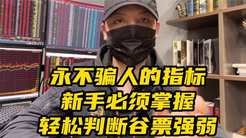 永不骗人的指标,新手必须掌握,轻松判断个股涨跌