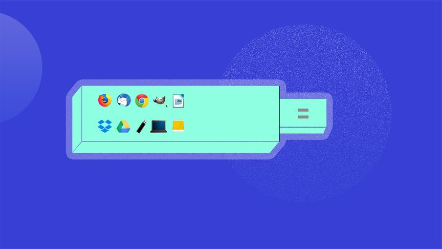 近期最佳:把你的常用软件装进 U 盘随身携带。