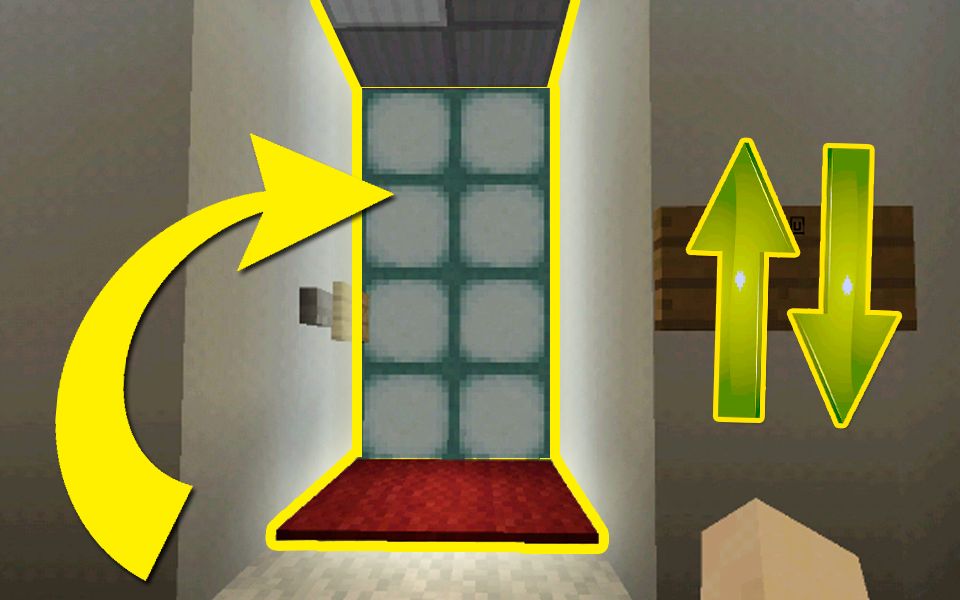 划时代科技!我的世界最逼真平滑运行电梯教程!