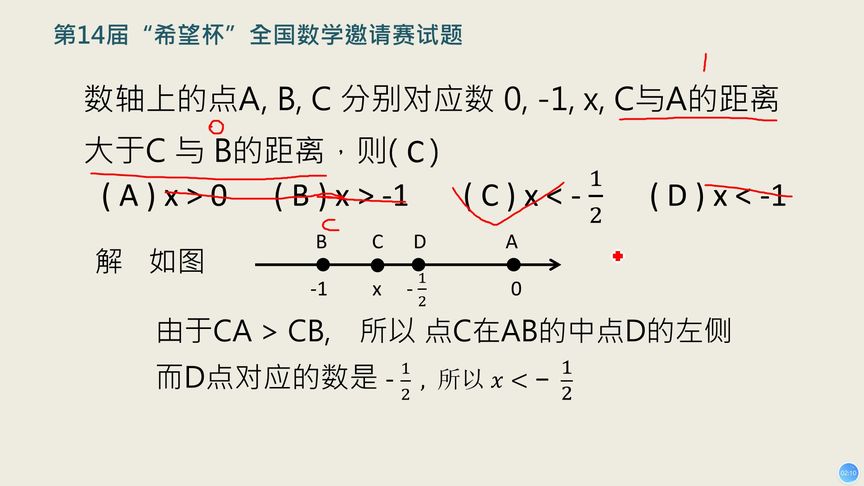 数轴上点的位置关系,如何确定?
