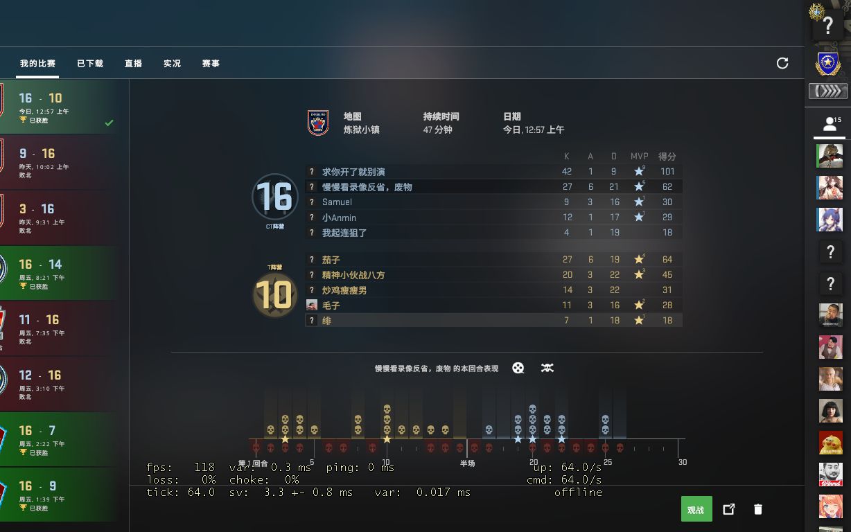 【CSGO】我来教大家国服官匹“开挂”过程