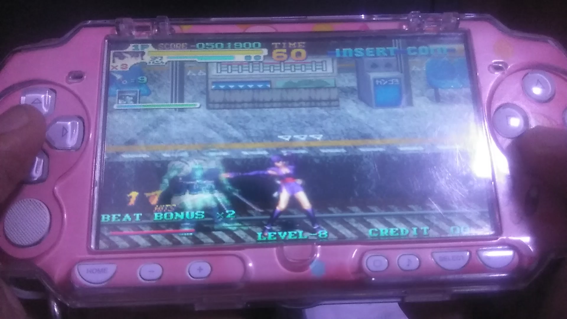 【PSP2000】PSP用MVS模拟器畅玩肘国传承2001
