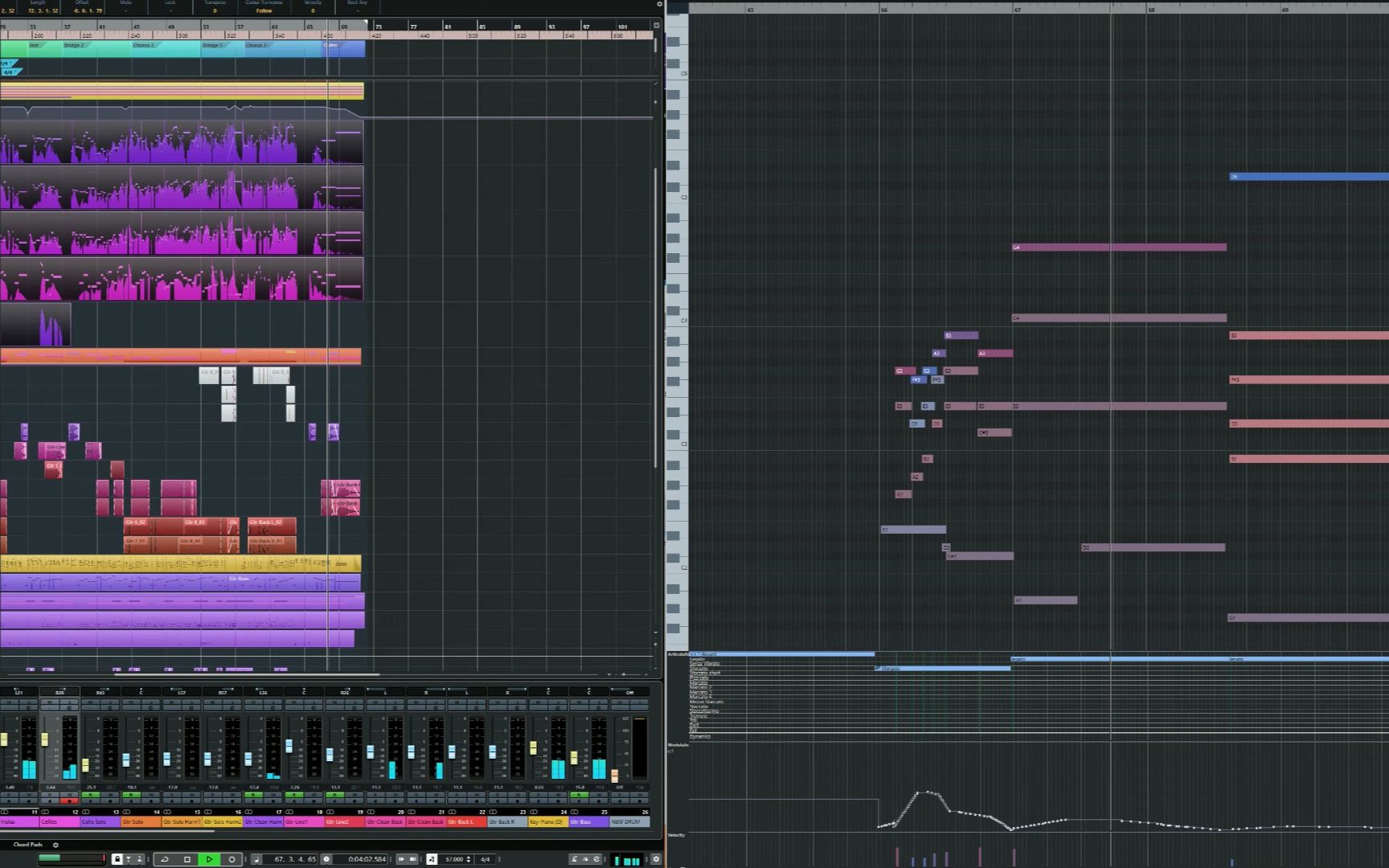 ...(K-POP Ballad 'THIS SONG' prod.AIMING) Cubase项目工程文件分享
