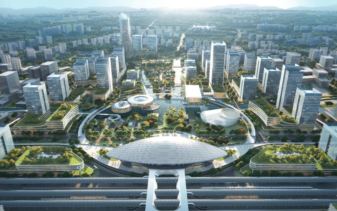 设计竞赛 | 海盐高铁新城城市设计及重点区建筑概念设计方案 | 深圳市...
