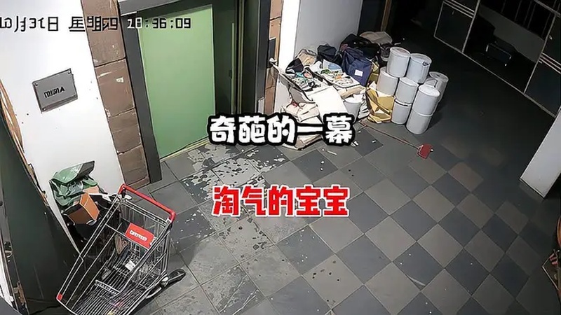 电梯门就是关不上,男子还以为电梯坏了,不料另有隐情