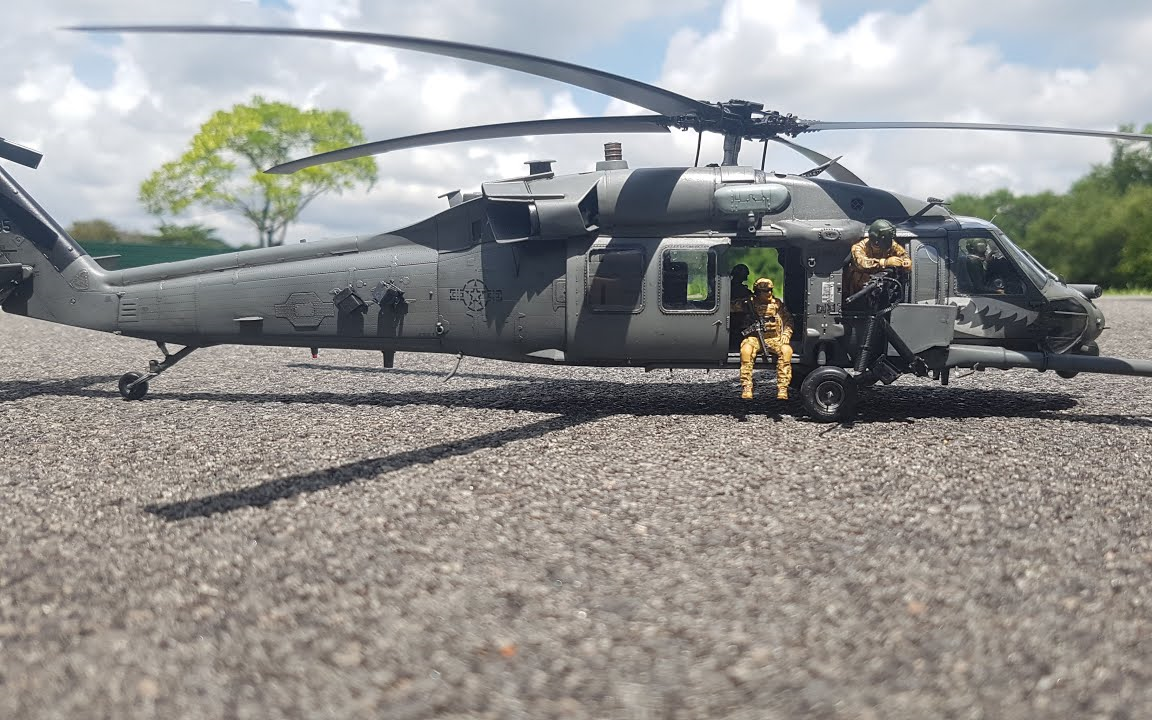 ...Modelling Madness】小鹰 1/35 HH-60G铺路鹰直升机 模型制作合集
