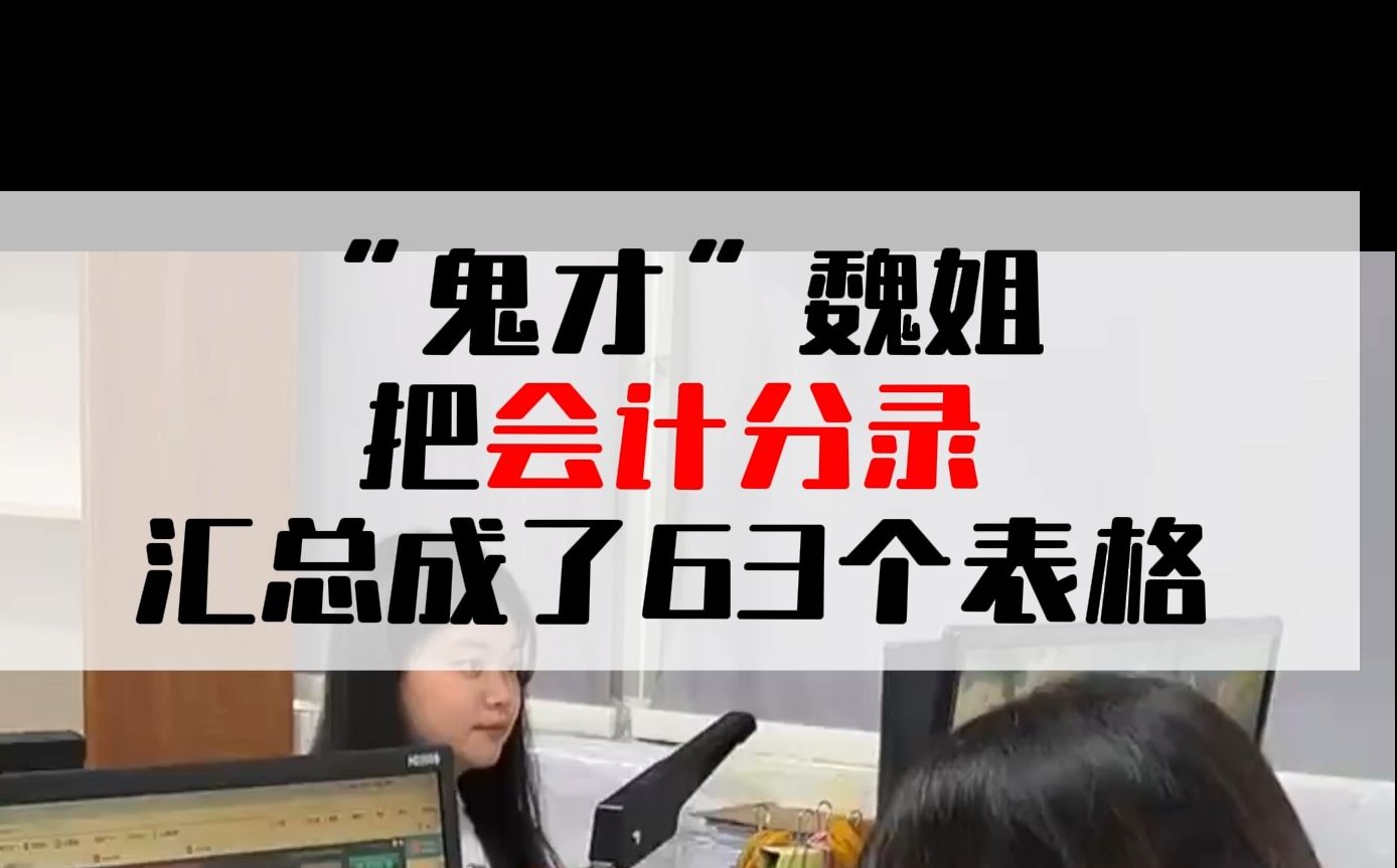 会计分录整理成了13个分类,63个表格