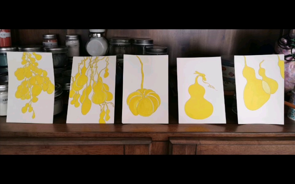 【画画】超简单的小葫芦,可爱吗