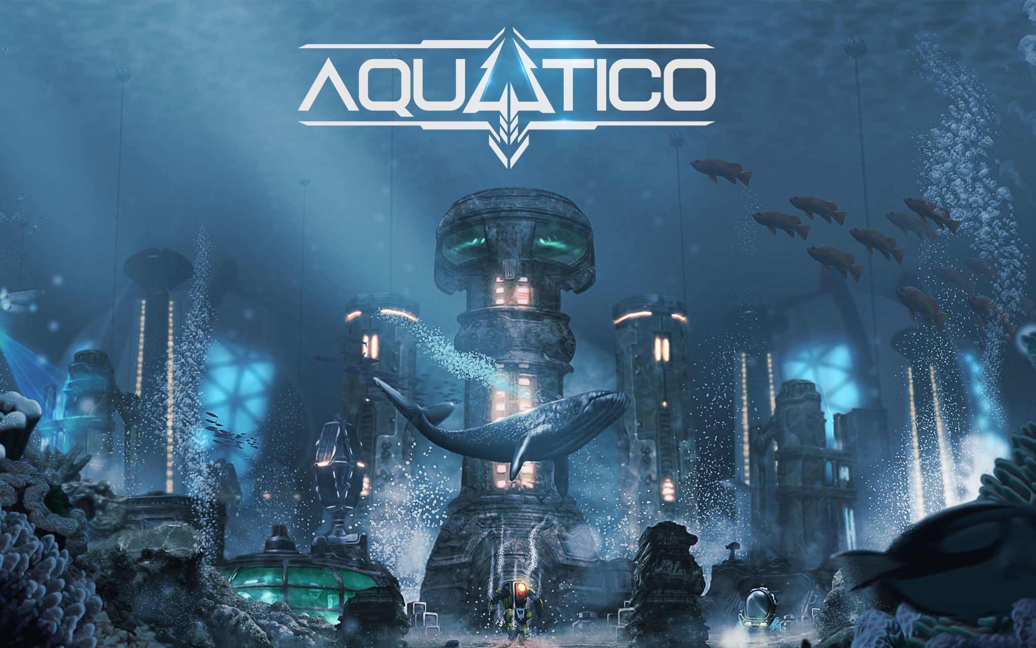 《Aquatico水之城》水下版 城市建造模拟器