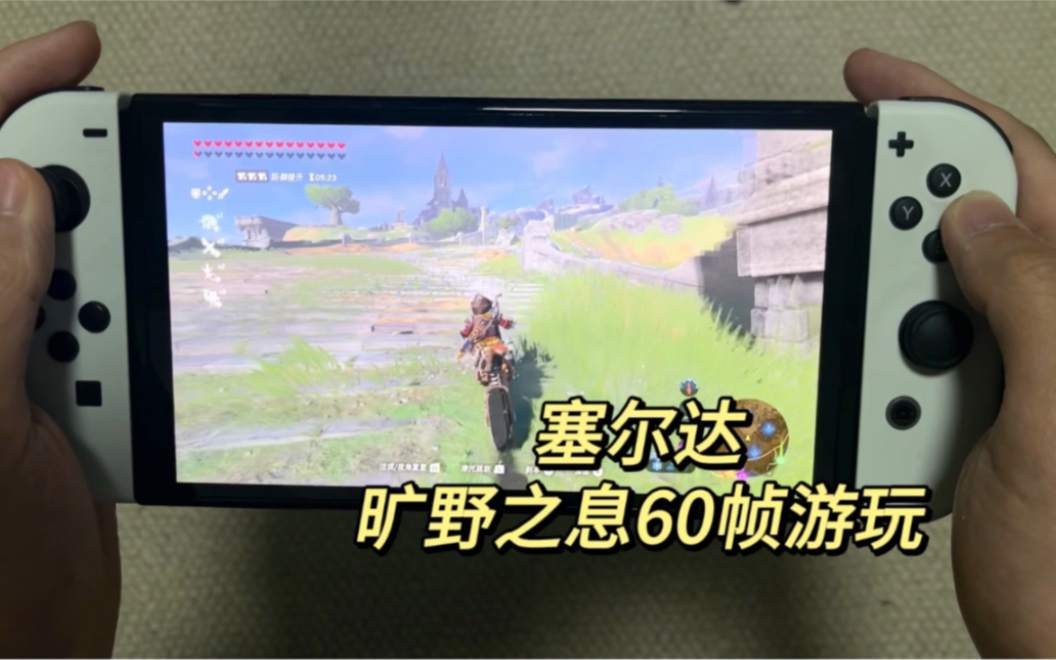 switch oled 掌机模式60帧畅玩塞尔达旷野之息