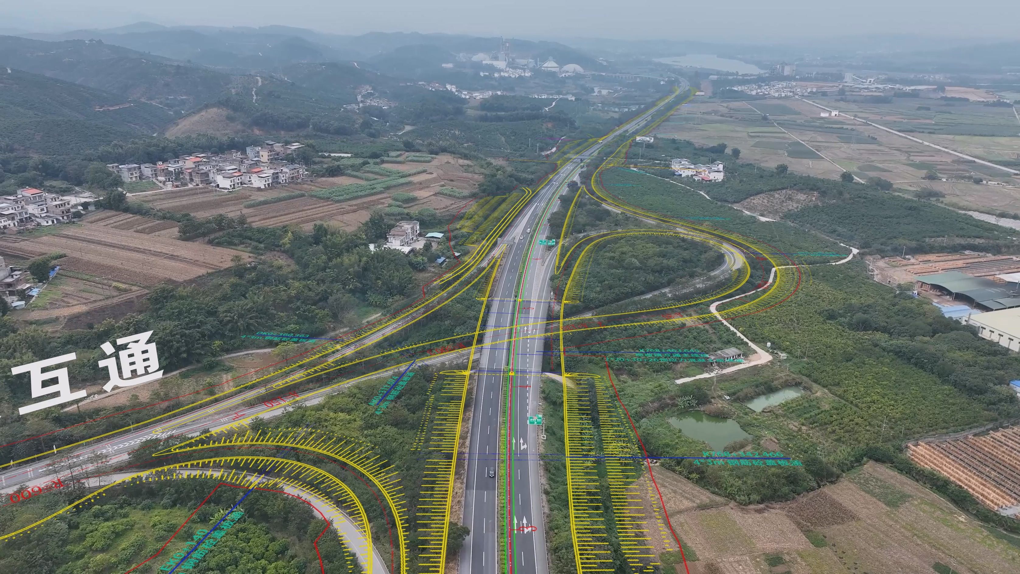 CAD/AE航拍实景合成CAD工程线路图处理教程