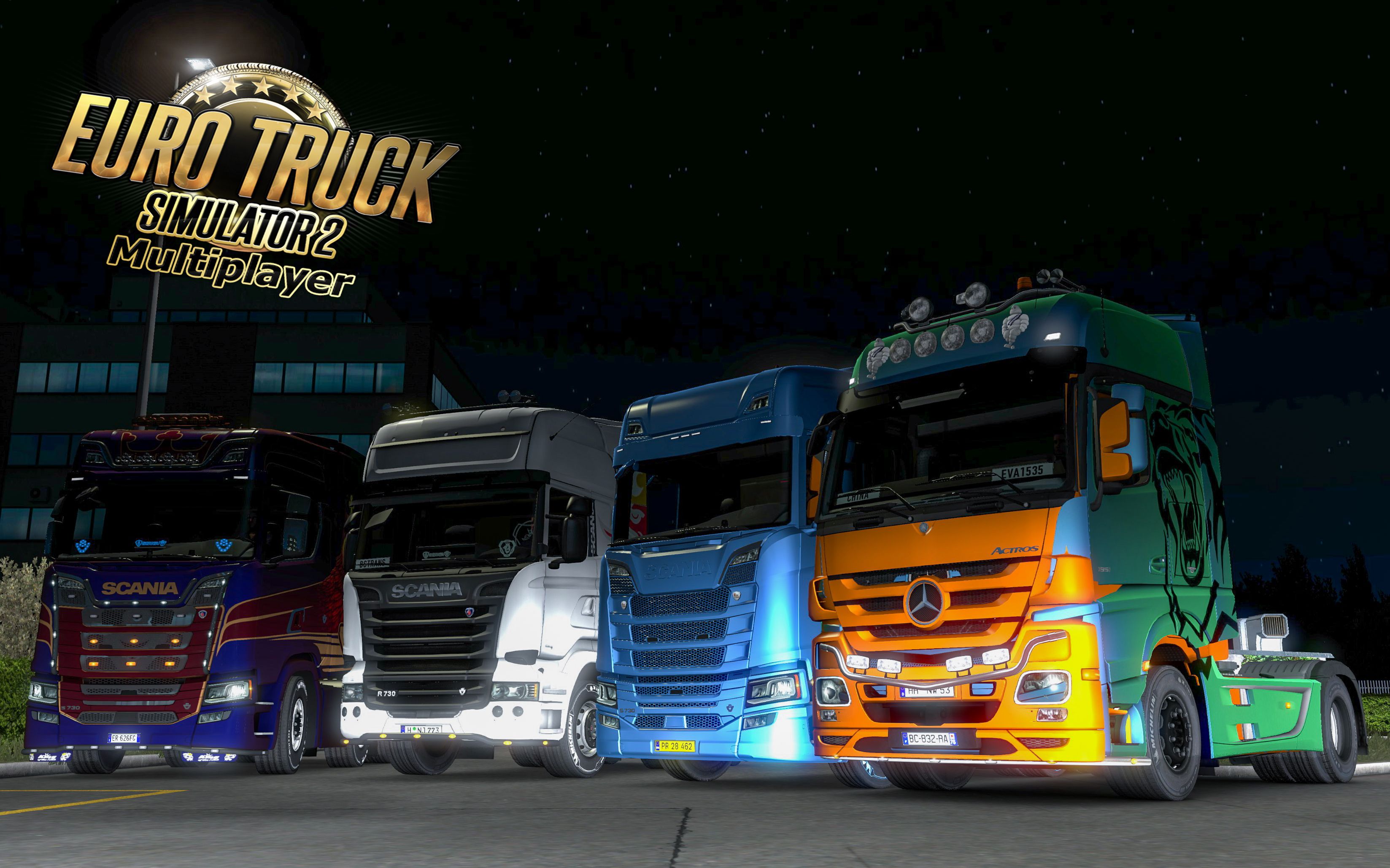 欧洲卡车模拟2联运 - 环游撒丁岛去米兰看球