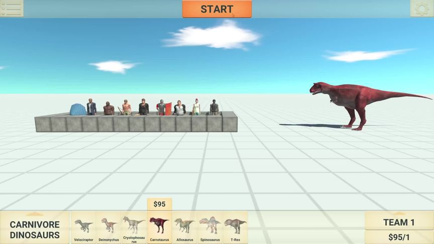 【动物全面模拟器】6个小人和所有小动物来一下