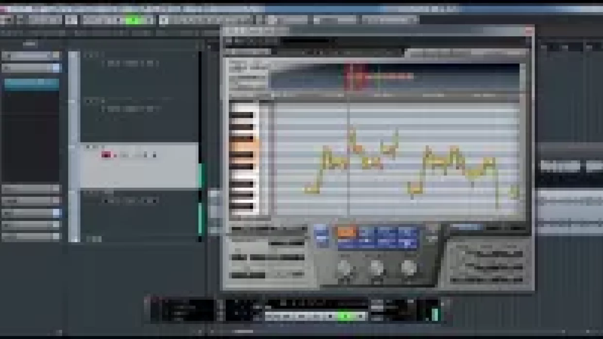 电脑音乐制作入门 Cubase录音贴唱教程7 音高修正