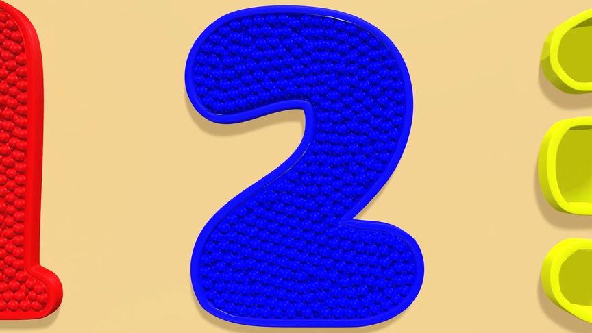 学习认识小房子上的阿拉伯数字