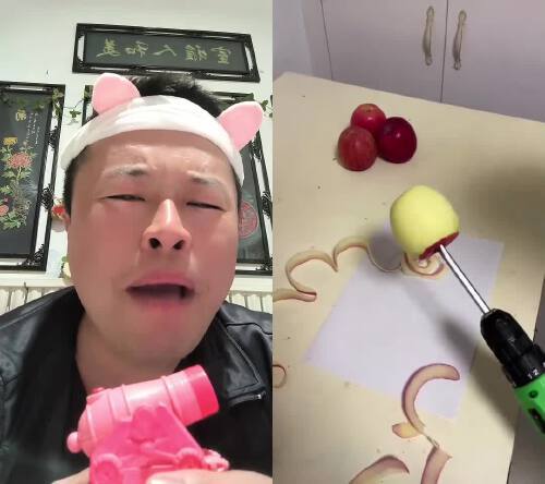 教你们如何快速的削苹果皮