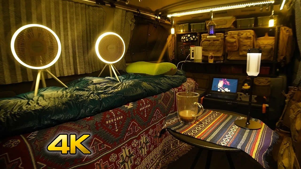 ...天高速公路停车场剧情车中泊ASMR | 作者:Little Camper | 机翻中文