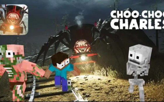 MC怪物学院动画丨Choo choo Charles Horror Challenge丨我的世界动画