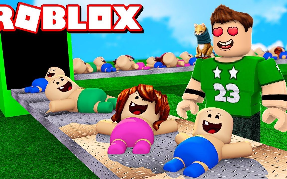 Roblox托儿所模拟器:购买自己的房子!照顾可爱小宝宝!小格解说