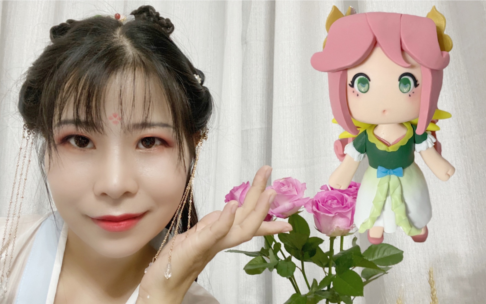迷你世界柔柔皮肤,软萌可爱的小妹子,黏土手工自制教程
