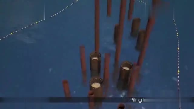 港珠澳大桥施工动画