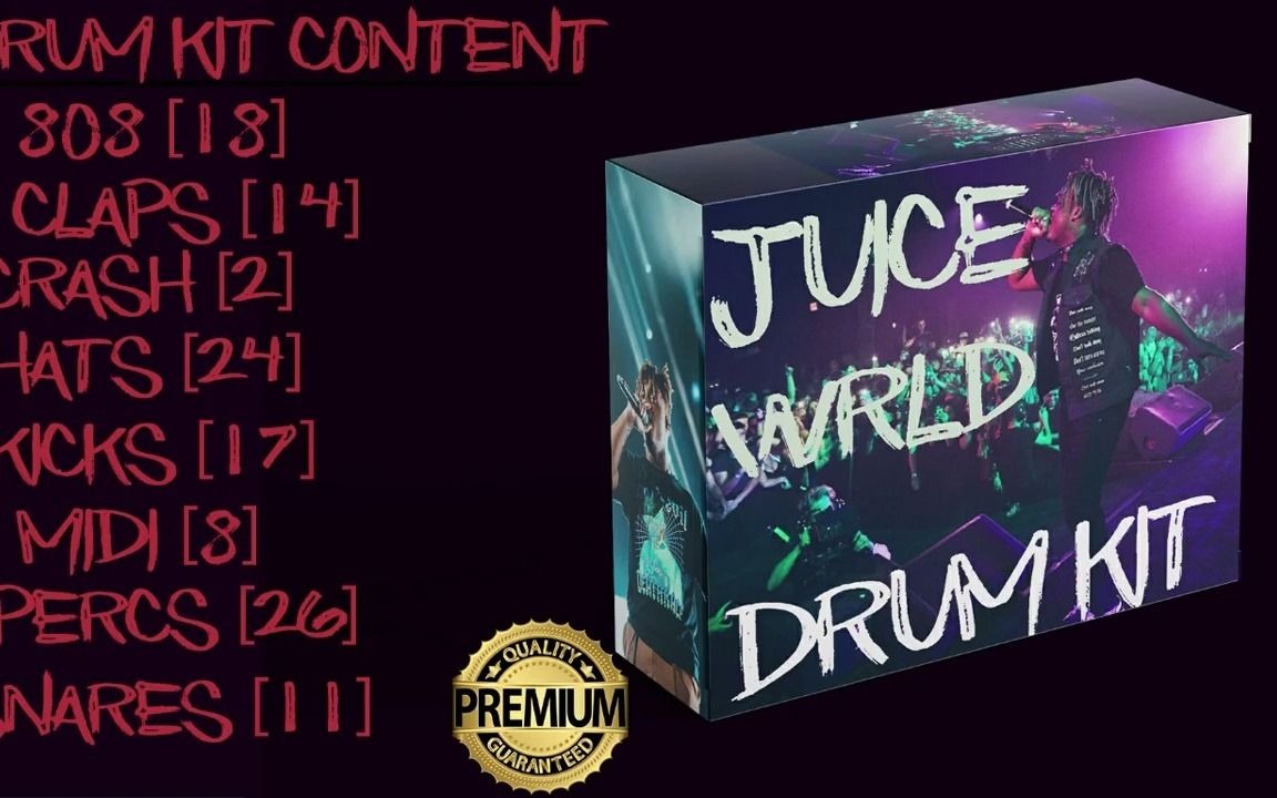 [免费]Juice WRLD TYPE鼓包+midi文件