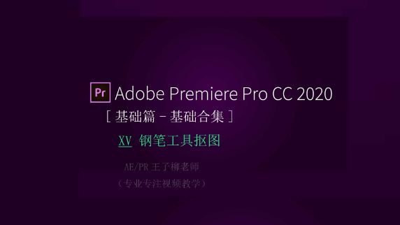 【PR基础教学】钢笔工具抠图-入门到入土篇#入门到入土#手机剪辑