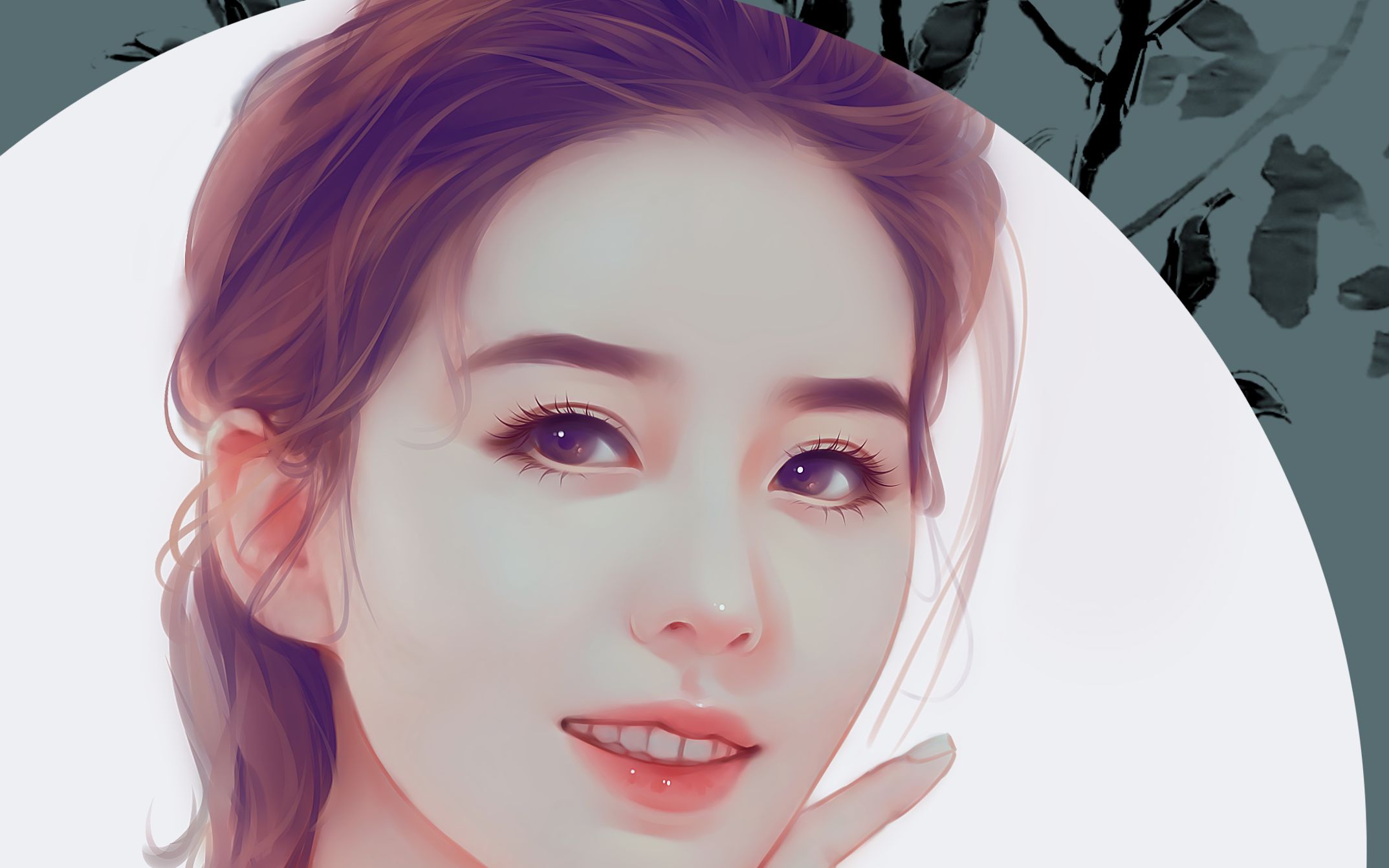 刘诗诗转手绘高清加速绘画过程