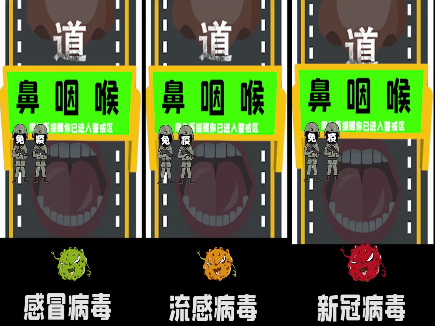 40秒看明白新冠病毒厉害在哪?(医生制作的趣味动画)