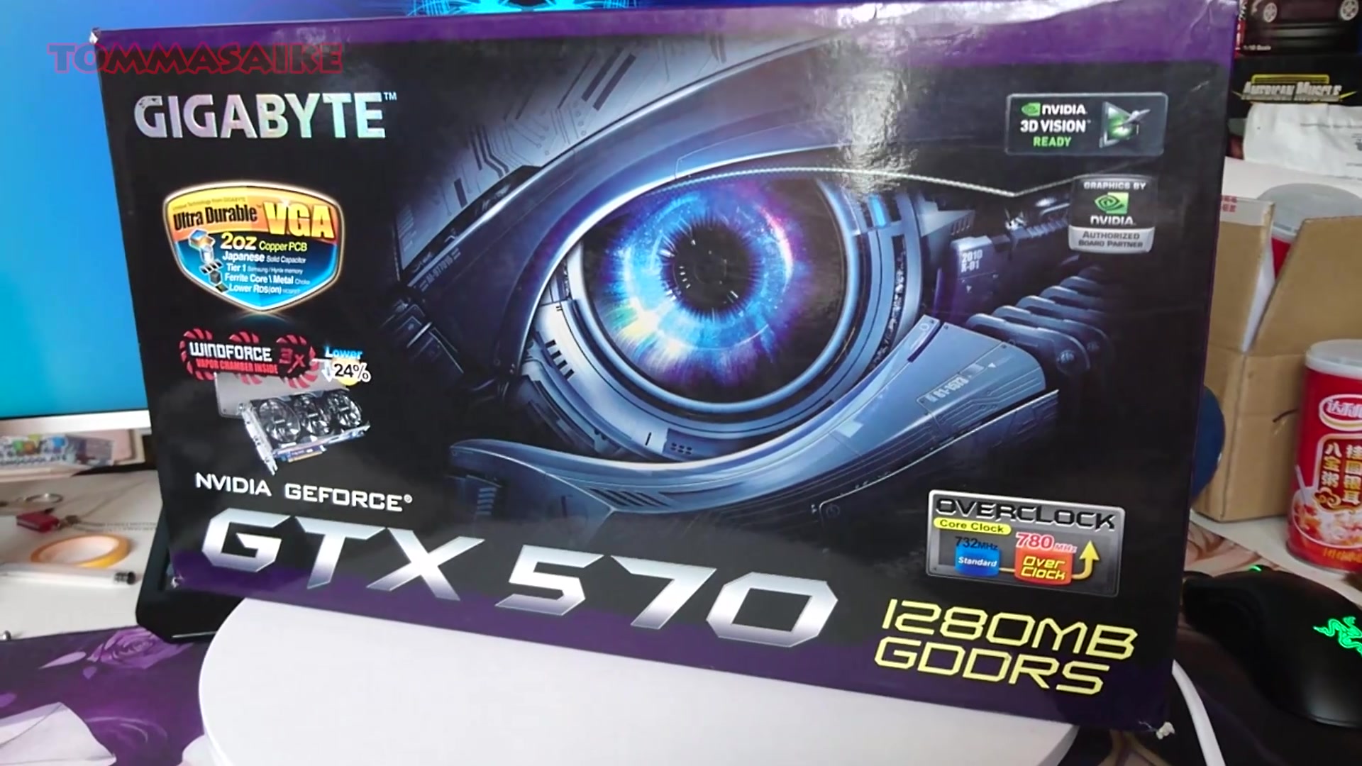 【01】在9102年用8000年前的高端卡——技嘉GTX570测试报告
