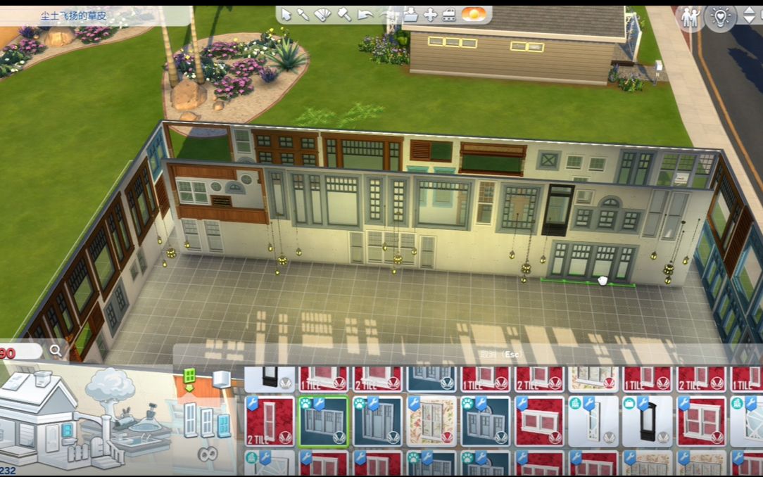 房屋门窗mod分享--模拟人生4建造配件分享_模拟人生4