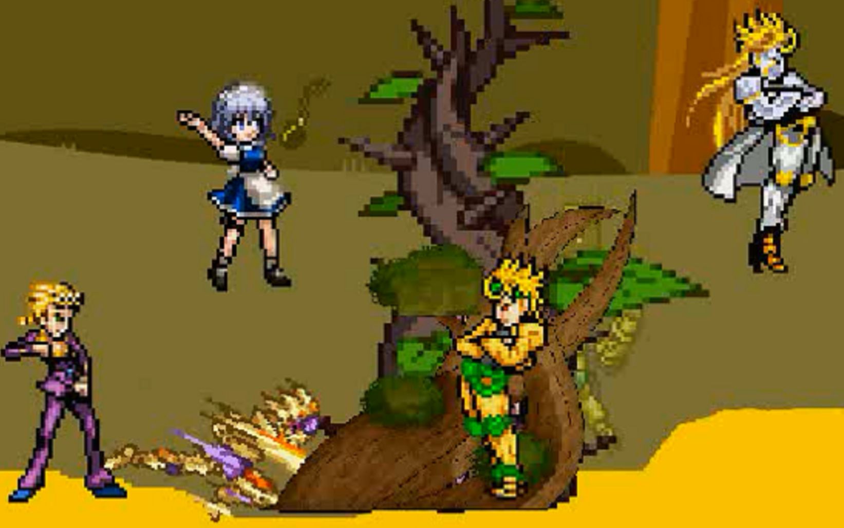 【Scratch】高级版DIO模拟器(演示)