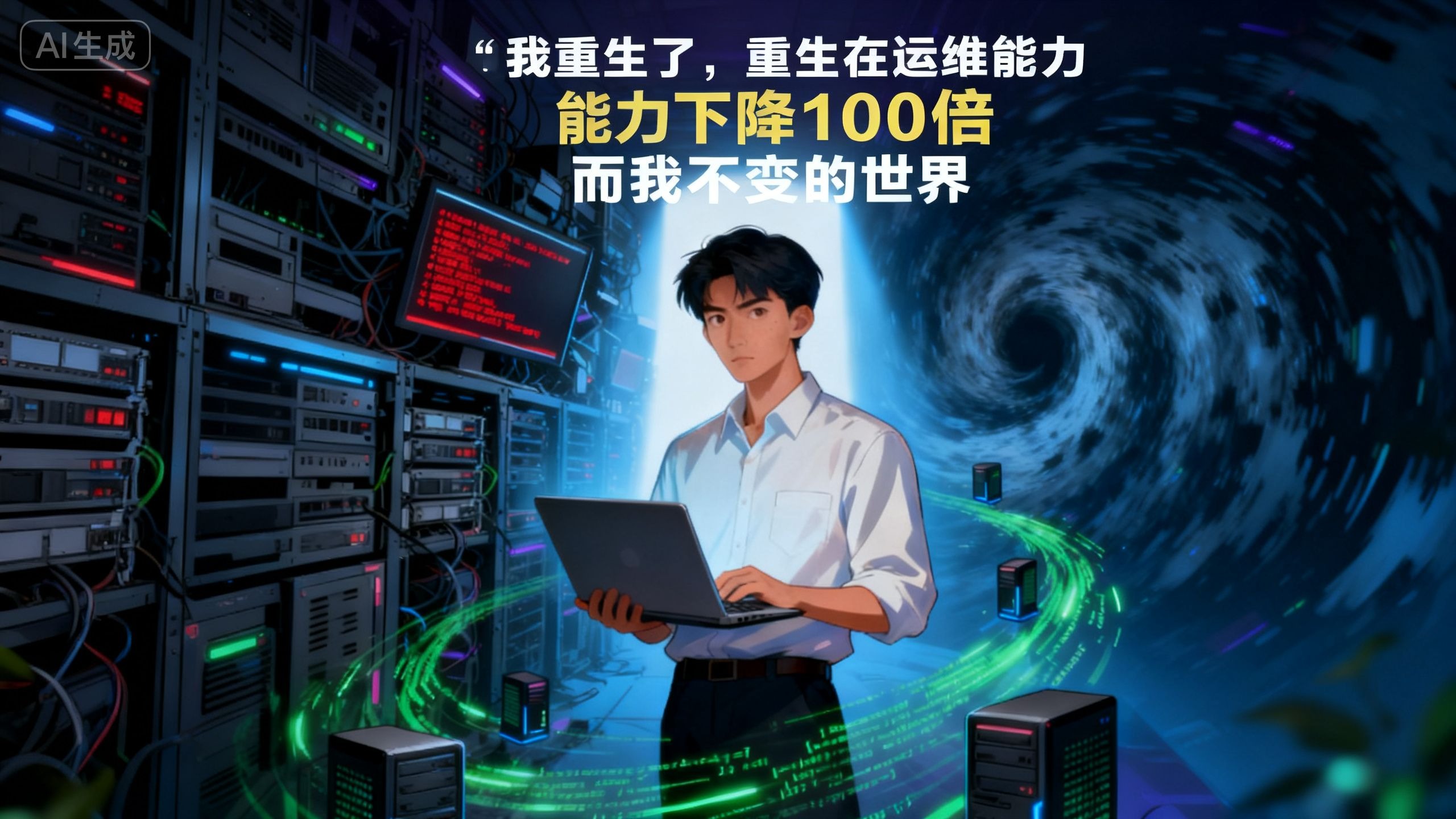 我重生了,重生在运维能力下降100倍而我不变的世界