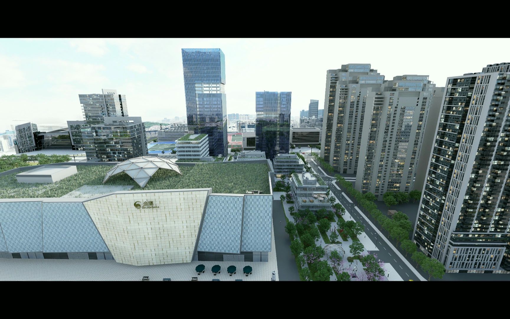 超逼真超写实BIM技术建筑动画/招商宣传应用——苏州集成电路中心(...