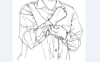 漫画人物的服装怎么画?衣服褶皱不会画?看这就对了。