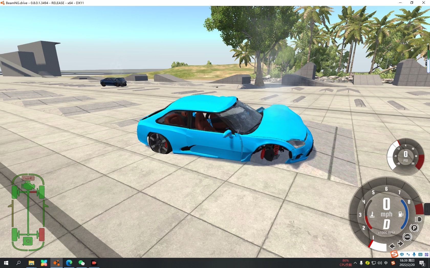 【车祸模拟器】奥迪q4碰撞测试