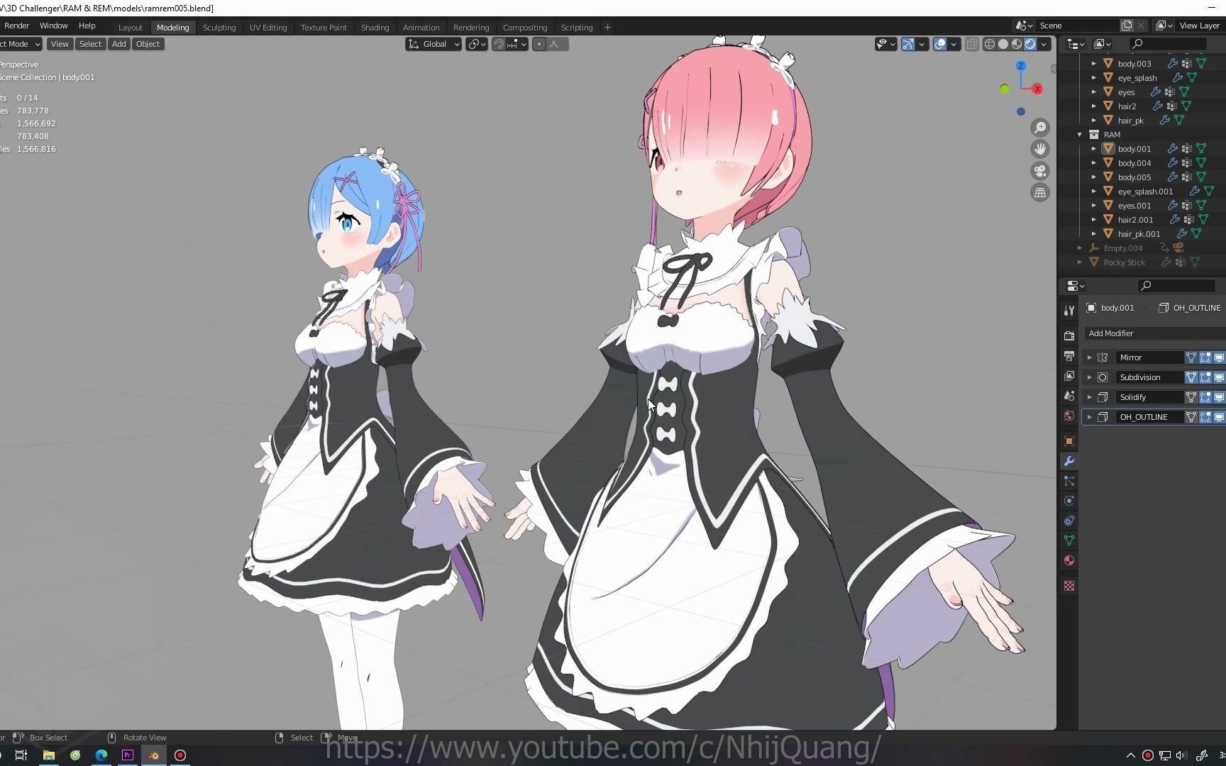 Blender 2.93制作动漫角色全流程!