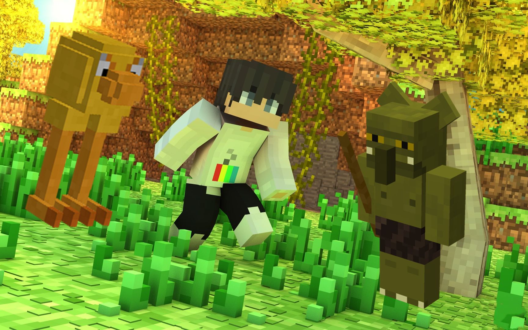 【MC大白】我的虚无世界三1,石粒版虚无世界三!开局就被追杀哭着重...