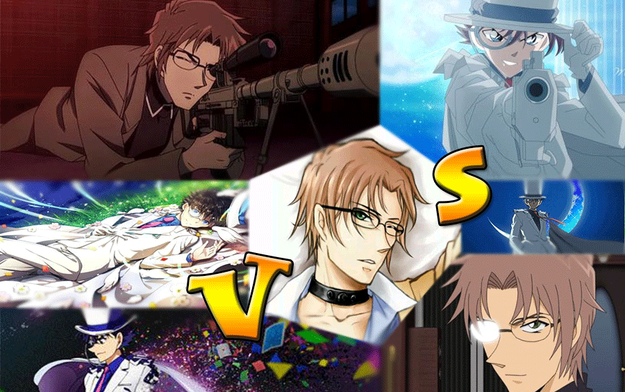 【名侦探柯南】怪盗基德与冲矢昴TV中第一次对决&结尾彩蛋!