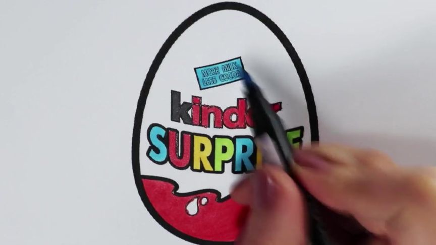 少儿早教卡通画简简笔画涂色 奇趣蛋王子公主真有趣