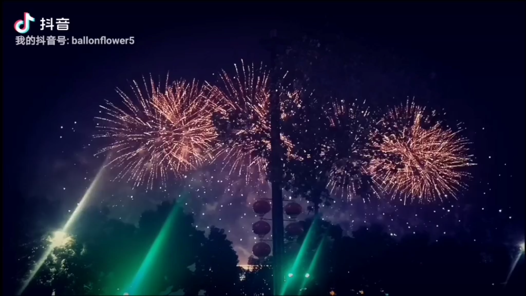 #央视中秋晚会##烟花秀#拍摄于202