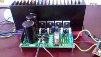 LM3886 BTL两并联电路双声道发烧功放板测试