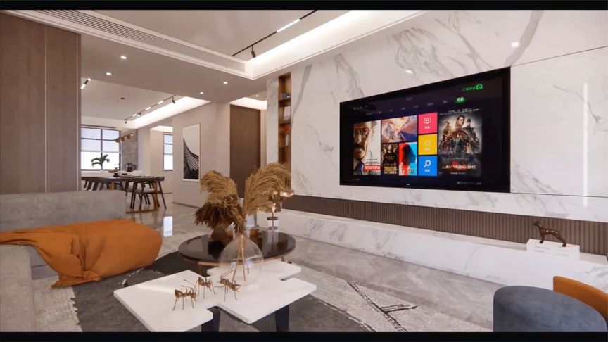 SketchUp室内设计用enscape渲染,6分钟做出漫游动画,效果还不错