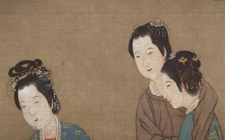 故宫博物院会动的画:明仇英汉宫春晓图