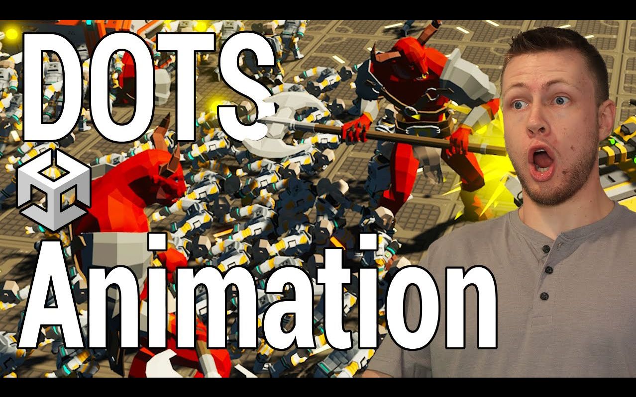 【Unity教程搬运】DOTS动画介绍 - Unity ECS教程2023
