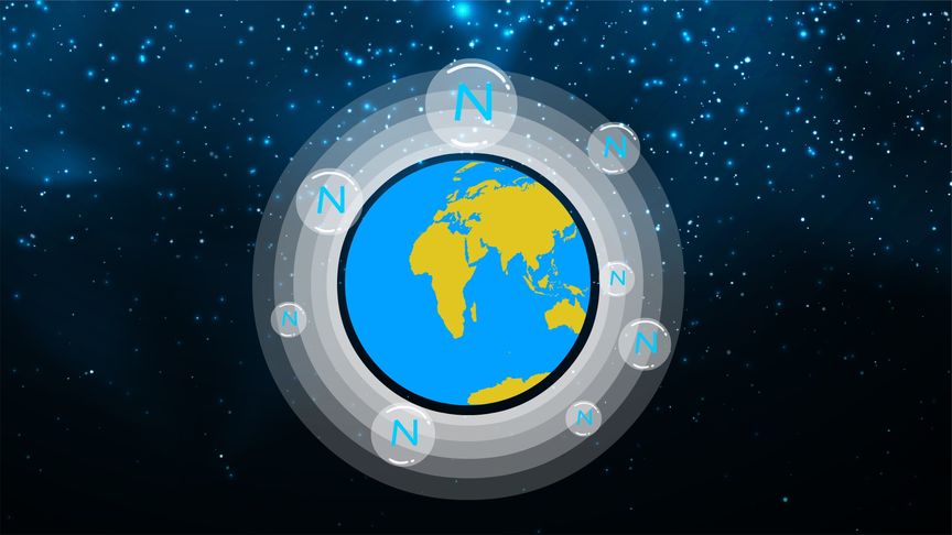 氮是空气里含量最高的元素,在生物体内有重要作用