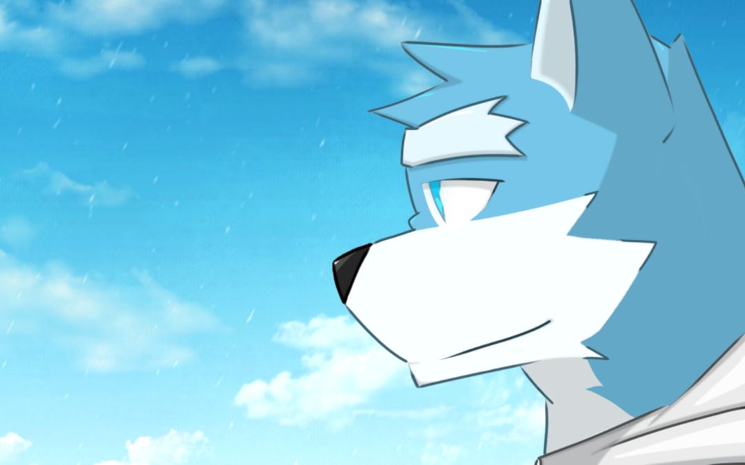 【furry绘画/指绘】新的一年当然要有新的头像啦QwQ